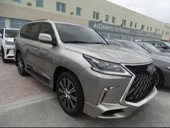 Lexus LX 570 Silver 2018 For Sale in QAR
