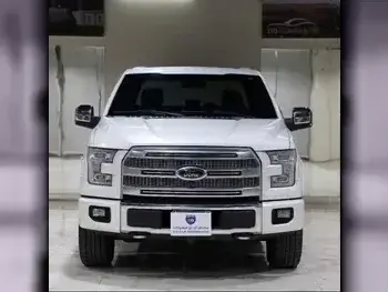 Ford F 150 White 2015 For Sale in QAR
