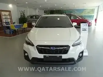 Subaru XV Hatchback White For Rent in Qatar