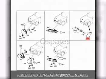 - Mercedes-Benz C-Class - Lightning & Fuses Genuine Part With Delivery ...