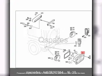 - Mercedes-Benz G-Class - Lightning & Fuses Genuine Part With Delivery ...
