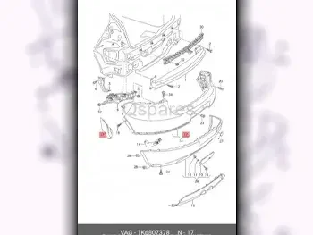 - Volkswagen Golf - Body Parts & Mirrors Genuine Part With Delivery For ...