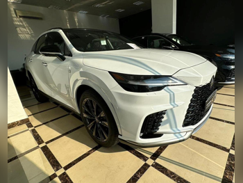 Lexus RX 350 F Sport White 2023 For Sale in QAR