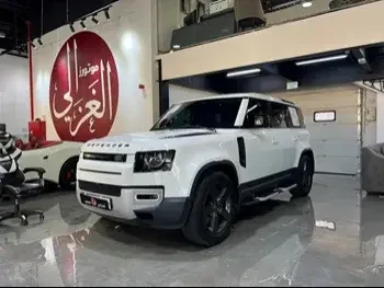 Land Rover Defender 110 SE White 2021 For Sale in Qatar