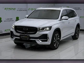 Geely manjaro White 2023 For Sale in Qatar