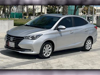 Changan Alsvin Silver Sedan For Rent in Qatar