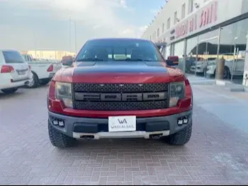Ford Raptor SVT Maroon 2014 For Sale in Qatar