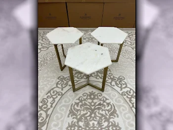 Tables & Sideboards - White 2022 - Marble Multipurpose Table / 2 Person ...