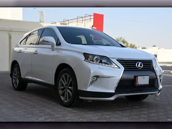 Lexus RX 350 White 2015 For Sale in Qatar
