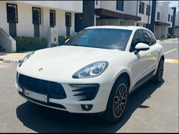 Porsche Macan White 2017 For Sale in Qatar