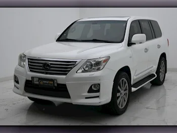 Lexus LX 570 White 2011 For Sale in QAR
