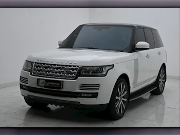 Land Rover Range Rover Vogue SE Super charged White 2014 For Sale in Qatar