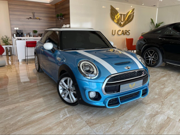 Mini Cooper S Blue 2015 For Sale in Qatar