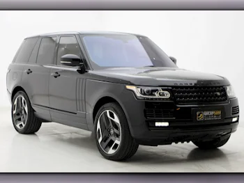 Land Rover Range Rover Vogue Autobiography Black 2016 For Sale in Qatar