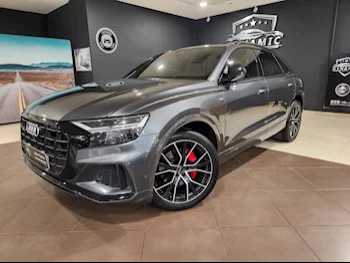 Audi Q8 S-Line Gray 2019 For Sale in QAR