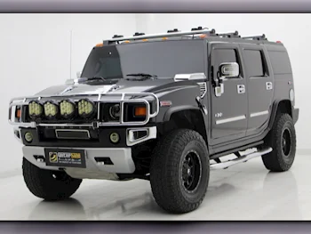 Hummer H2 Black 2008 For Sale in QAR