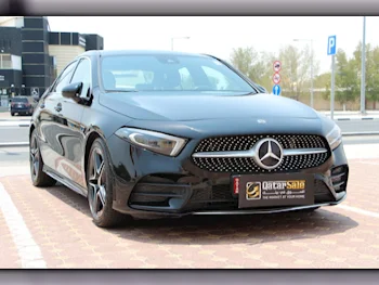 Mercedes-Benz A-Class 250 AMG Black 2020 For Sale in Qatar