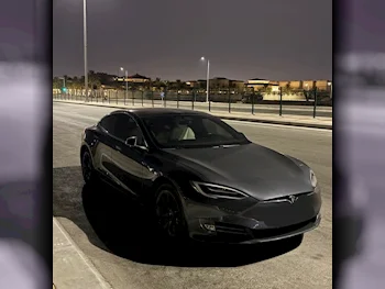 Tesla Model S 100D Gray and Silver 2019 For Sale in Qatar