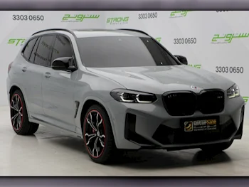 BMW X-Series X3 Competition Gray Nardo 2022 For Sale in Qatar