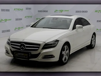 Mercedes-Benz CLS 350 White 2014 For Sale in QAR