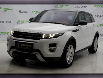 Land Rover Evoque White 2015 For Sale in QAR