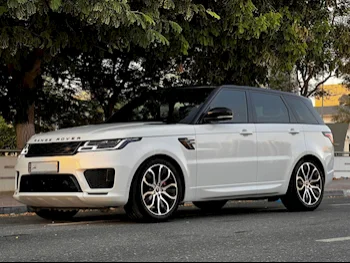 Land Rover Range Rover Sport Super charged White 2018 For Sale in Qatar