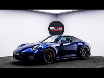 Porsche Targa 4 Blue 2023 For Sale in Qatar