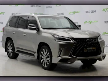Lexus LX 570 Silver 2016 For Sale in Qatar