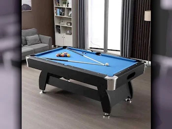 Billiard Table Blue With Installation For Sale in Qatar