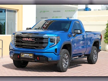 GMC Sierra AT4 Blue 2024 For Sale in QAR
