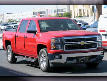 Chevrolet Silverado Red 2015 For Sale in Qatar