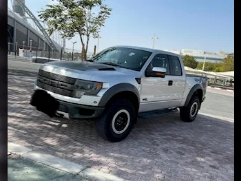 Ford Raptor SVT Gray 2014 For Sale in QAR