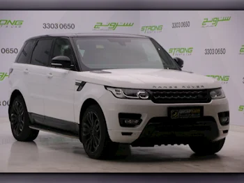 Land Rover Range Rover Sport Black 2014 For Sale in QAR