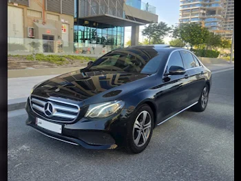 Mercedes-Benz E-Class 200 Black 2020 For Sale in Qatar