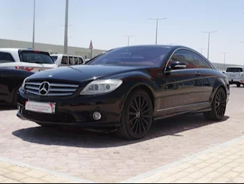 Mercedes-Benz CL 500 Black 2008 For Sale in QAR