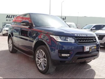 Land Rover Range Rover Sport Dark Blue 2014 For Sale in QAR