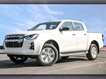 Isuzu Pickup White Pickup For Rent in Qatar